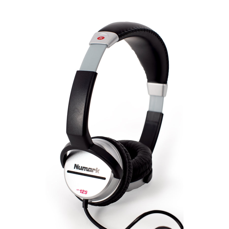 Numark HF125 stereo headphones - 6.35mm plug | Chamberlain Music