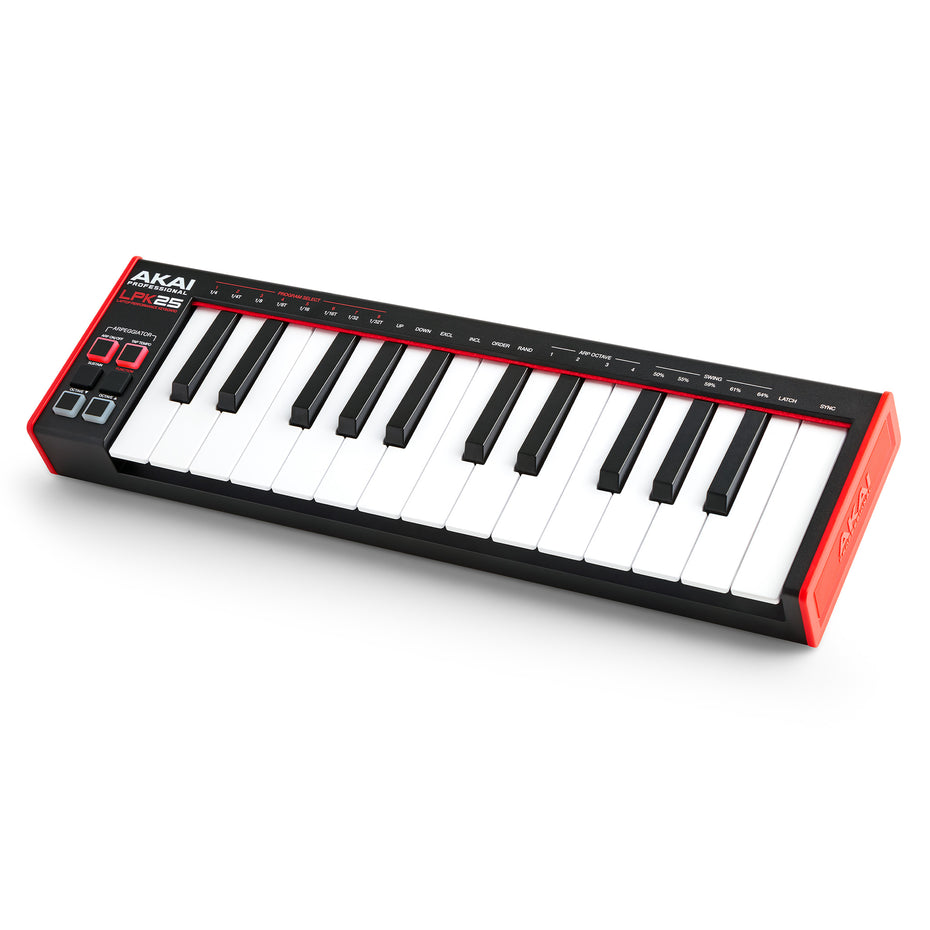 Akai Professional LPK25 MKII 25 key USB MIDI controller | Chamberlain Music