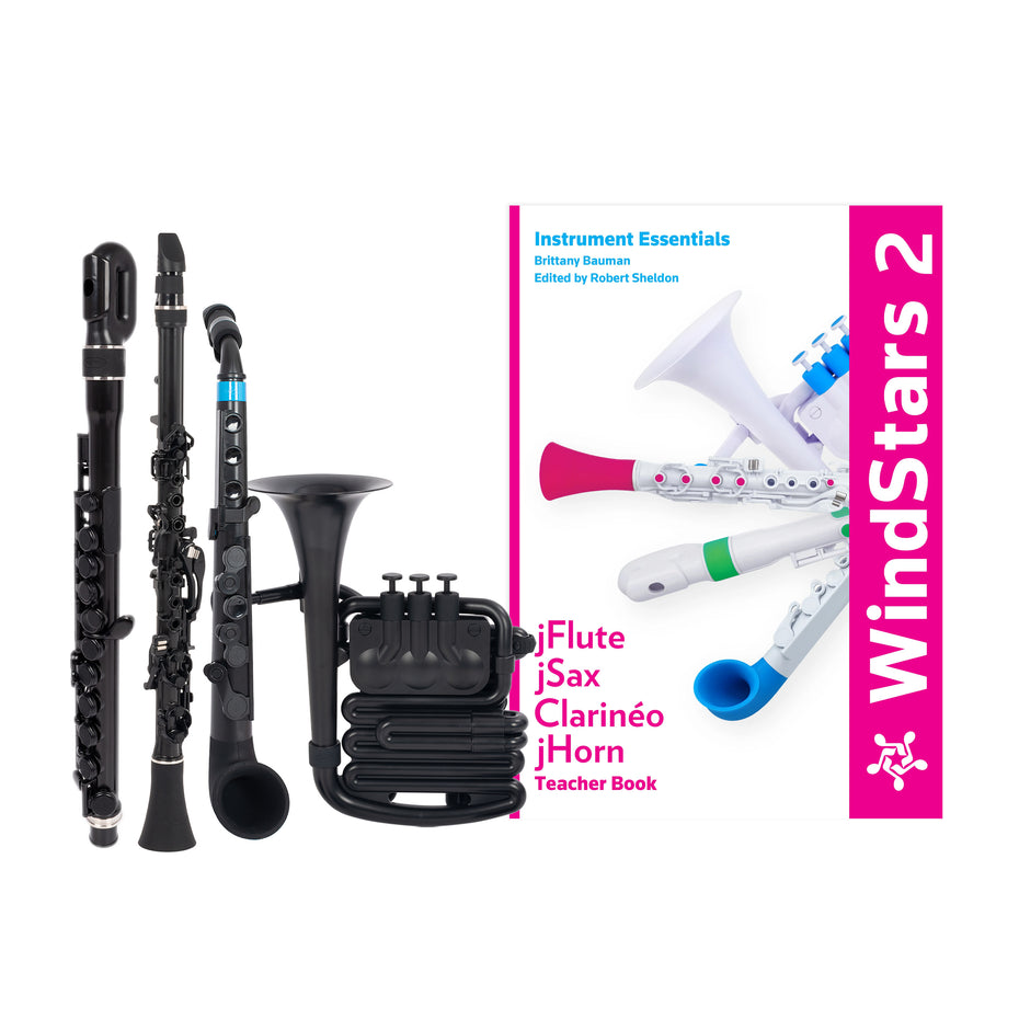 Nuvo WindStars 2 mixed class set of 8 instruments | Chamberlain Music