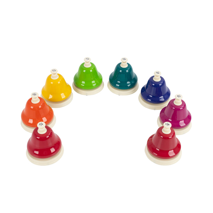 Percussion Plus PP273 set of 8 colour desk bells Reviews | Chamberlain ...