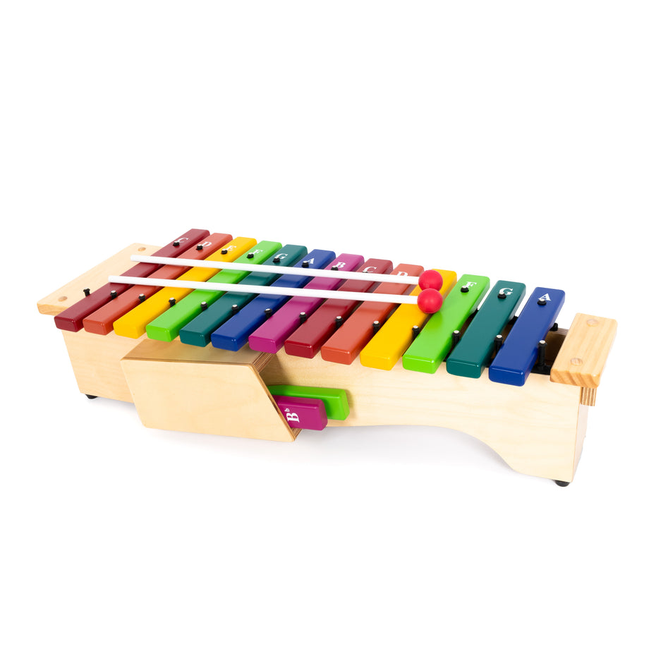 Percussion Plus Harmony soprano xylophone with coloured note bars ...