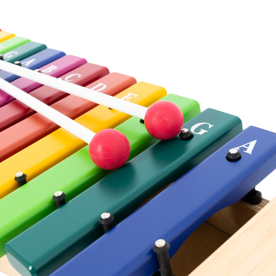 Percussion Plus Harmony soprano xylophone with coloured note bars ...